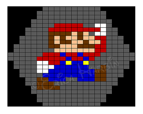 Ravelry: Super Mario Bros. Character Charts pattern by Erica Harbin