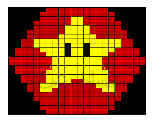 Ravelry: Super Mario Bros. Character Charts pattern by Erica Harbin