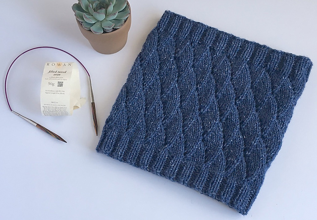 Ravelry: Waves of Hope Cowl pattern by LJM Designs