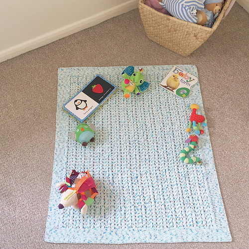 Ravelry: Linear Baby Blanket pattern by LJM Designs