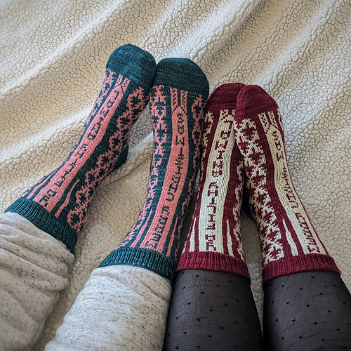 Ravelry: Ya Filthy Animal Socks pattern by Jacquline Rivera