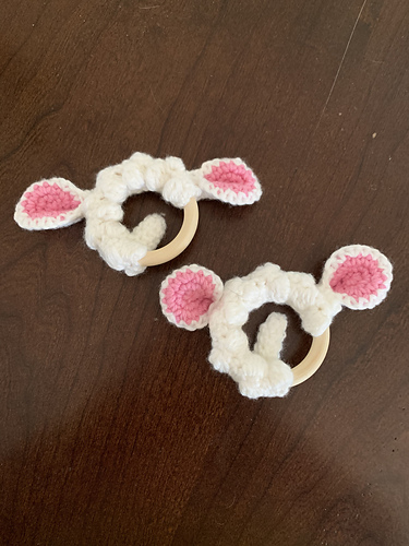 Ravelry: Lamb Teething Ring/Teether pattern by Adele Daisy Crochet