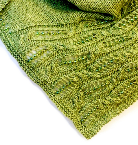 Ravelry: Crystal Twist Shawl pattern by Emily Wood