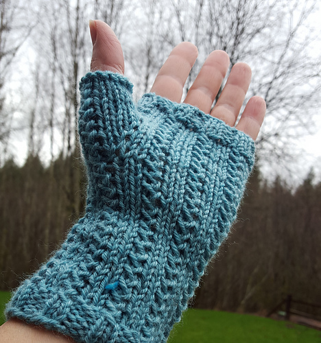 Ravelry: Grass Stitch Mitts pattern by Lisa Seifert