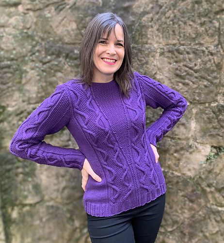 Ravelry: Free Falling Pullover pattern by Linda Marveng