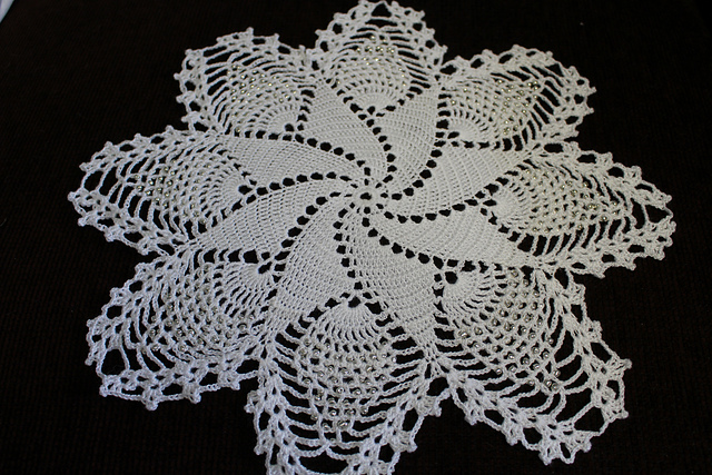 Ravelry: Gold Crochet Table Topper pattern by Ferne Nicolaisen