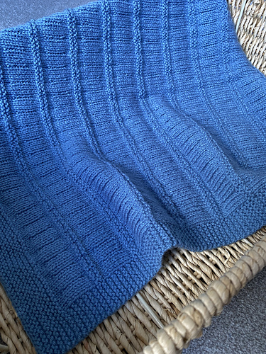 Ravelry: Rib Weave Blanket pattern by Angela Louise Wood
