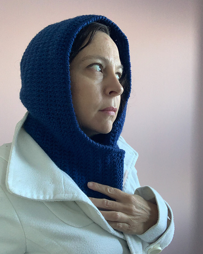 Ravelry: Wrapped up balaclava hood pattern by Dora Does