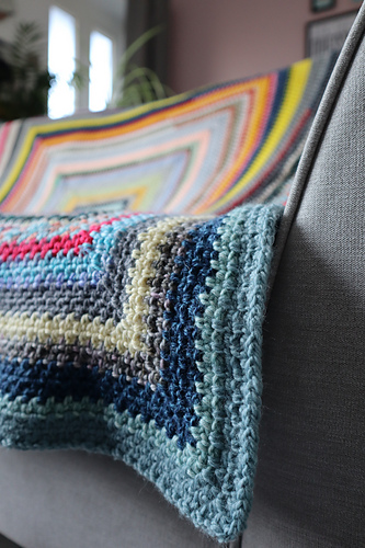 Ravelry: Random Rounds Blanket pattern by Dora Does