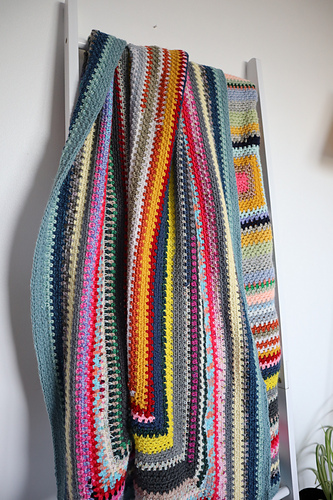 Ravelry: Random Rounds Blanket pattern by Dora Does