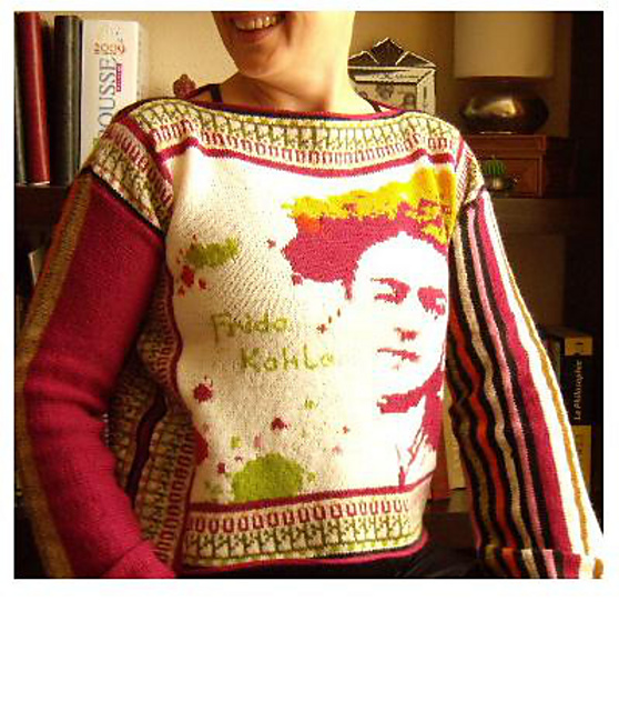 Ravelry: DorotheeWool's Frida kahlo sweater
