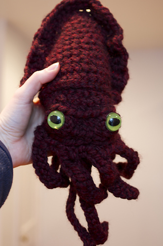 Ravelry: Cuttlefish w/ Tentacles pattern by Erica McBride