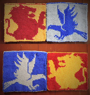 Ravelry: GAL 16: Ravenclaw pattern by Megan-Anne Llama