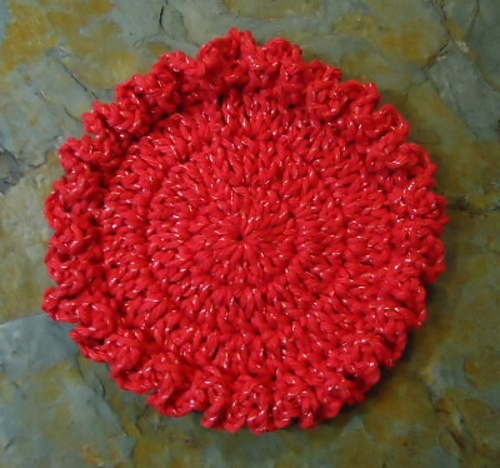 Ravelry: Flower Cup Coaster pattern by Aurora Suominen