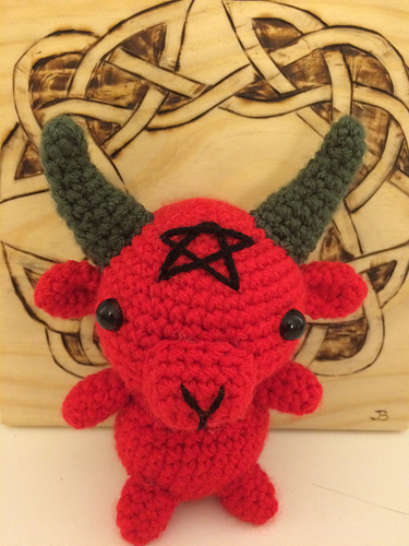 Ravelry: Amigurumi Kawaii Baphomet pattern by Lucero Grullon Fulcar