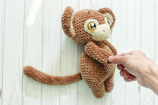 Ravelry: Plush monkey toy pattern by Nadezhda Bodunenko