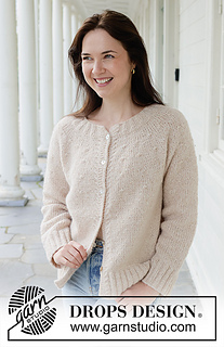 Ravelry: 258-31 Whispering Sands Cardigan pattern by DROPS design
