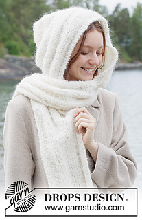 Ravelry: 261-6 Robin's Bride Scarf pattern by DROPS design
