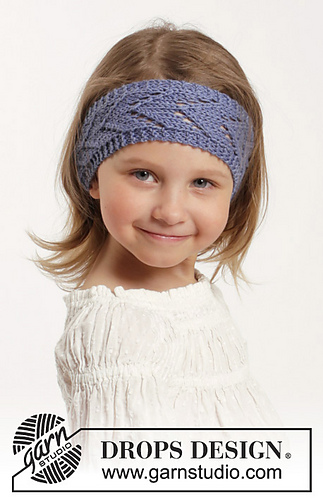 Ravelry: S26-6b Wendy Darling Hair Band pattern by DROPS design