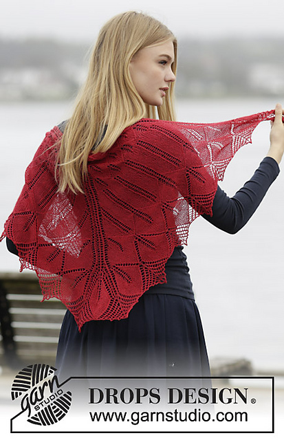 Ravelry: 164-41 Autumn Leaf pattern by DROPS design