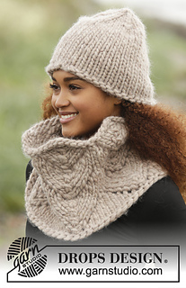 Ravelry: 173-26 Cinnamon Hat pattern by DROPS design