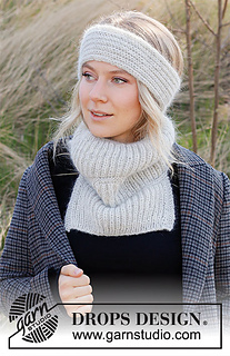 Ravelry: 214-44 a Winter Companions, Headband pattern by DROPS design