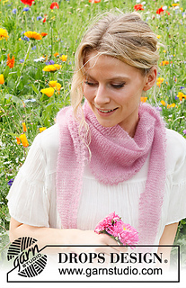 Ravelry: 229-7 Pink Soda Shawl pattern by DROPS design