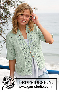 Ravelry: 129-25 Touch of Mint pattern by DROPS design