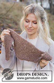 Ravelry: 234-83 Autumn Leaves Shawl pattern by DROPS design