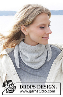 Ravelry: 242-47 Little Grey Bird Shawl pattern by DROPS design
