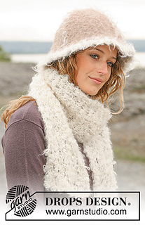 Ravelry: 109-20 a - Felted Hat with crochet border pattern by DROPS design