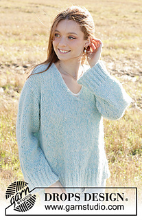 Ravelry: 249-35 Oversized April pattern by DROPS design