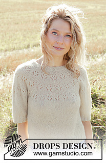 Ravelry: 249-27 Spring Mist pattern by DROPS design