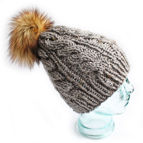 Ravelry: Amsterdam Cable Hat pattern by Dubbele Dutch Crafts