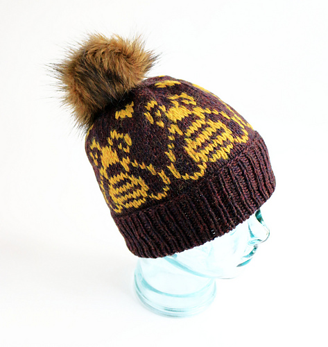 Ravelry: Save the Bees Hat pattern by Dubbele Dutch Crafts