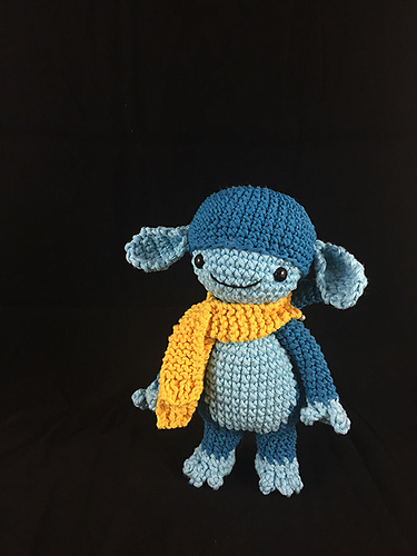 Ravelry: Amigurumi Blue Monkey pattern by Duende de los Hilos