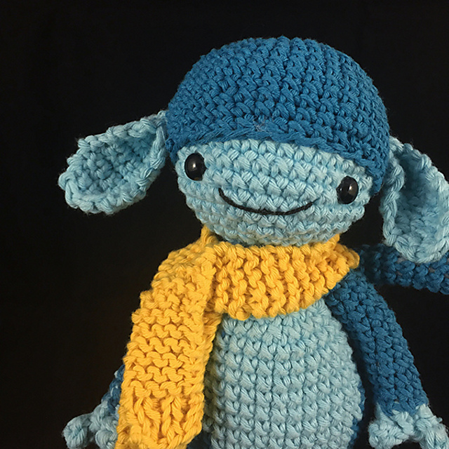 Ravelry: Amigurumi Blue Monkey pattern by Duende de los Hilos