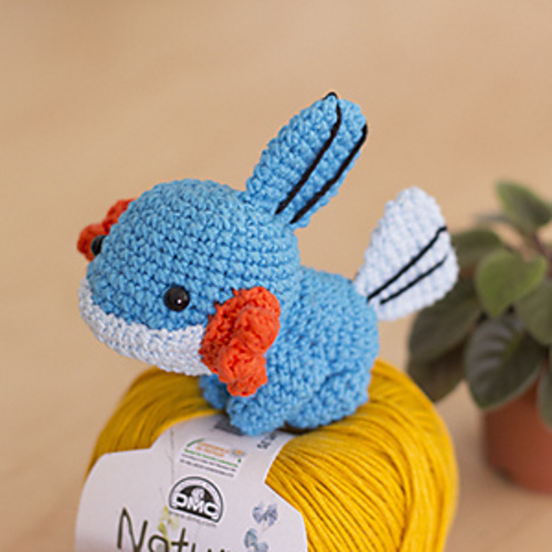 Ravelry: Amigurumi Mudkip pattern by Duende de los Hilos