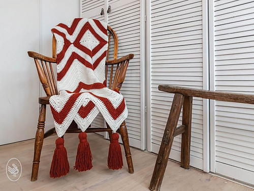 Ravelry: Aztec Afghan pattern by Durable Yarn