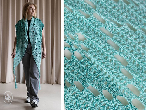 Ravelry: Bottom up Flower Shawl pattern by Durable Yarn