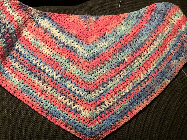 Ravelry: DutchCrochetbyMdK's Kria shawl