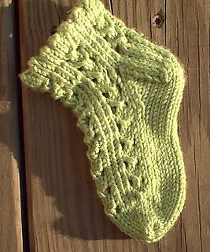 Ravelry: Little Lady's Lacy Socks pattern by Rachel Leverton