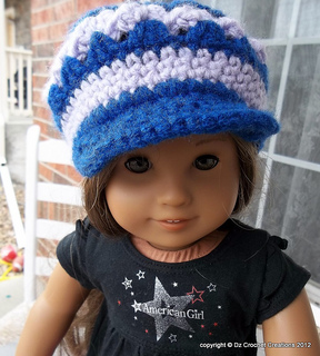 Ravelry: Fashion Doll Newsboy Cap pattern by Dz Crochet Creations