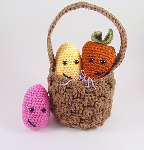 Ravelry: Basket Weave Easter Basket pattern by Elizabeth Ann Smith
