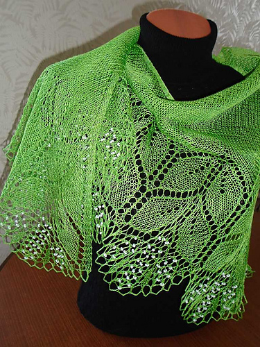 Ravelry: Bird cherry pattern by Natalia Sha