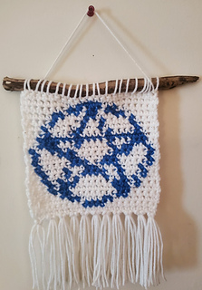 Ravelry: The Mini Pentacle Wall Hanging pattern by EJ Otter