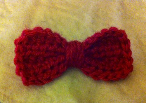 Ravelry: Crochet Bow Barrette pattern by The Enchanted Ladybug