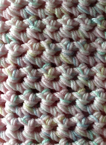 Ravelry: Big Hook Baby Afghan pattern by Marlys D. Vaughan