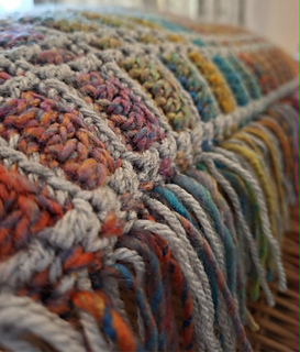 Ravelry: Paint Palette Cushion Cover pattern by Heidi Allison