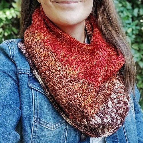 Ravelry: Fine Feather Cowl pattern by Eat.Wander.Crochet